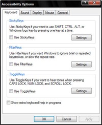 Exploring the hidden features of Windows Accessibility Options